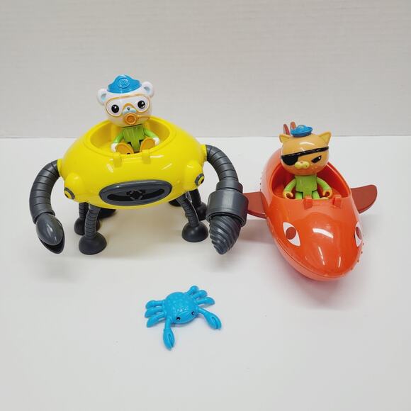 Mattel | Toys | Octonauts Gup D Claw And Drill Vehicle Captain Barnacle ...